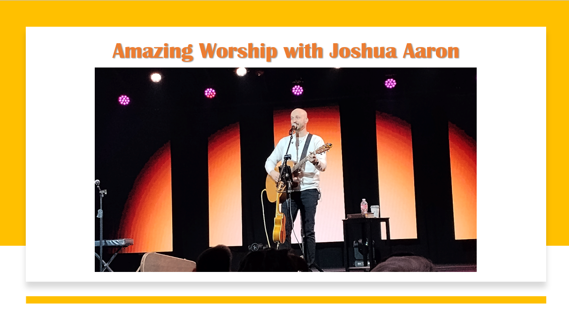 Amazing Worship with Joshua Aaron and Yaron Cherniak – Looking for the ...