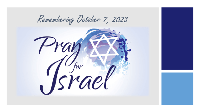 A Look Back at October 7 and a Tribute to Israel – Looking for the ...